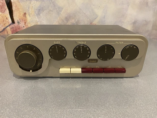 QUAD 22 STEREO Valve Preamp Amp Amplifier Working Original unmolested ...