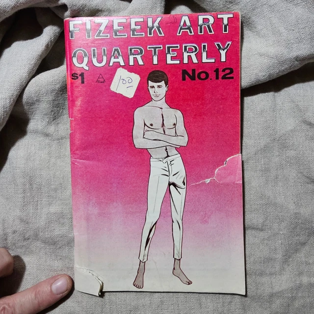FIZEEK ART QUARTERLY No.12 - Male Beefcake Magazine Vintage Gay Male ...