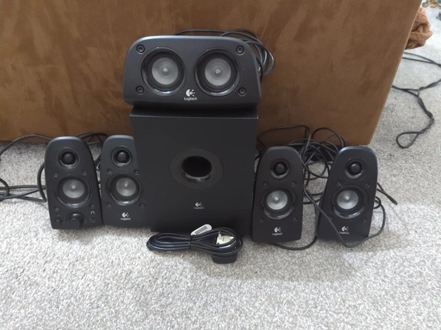 LOGITECH Z506 5.1 Surround Sound Speaker System UK £49.99 - PicClick UK