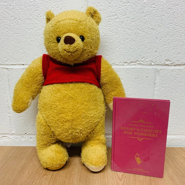 DISNEY WINNIE THE Pooh Christopher Robin Live Action Jointed Plush Soft ...