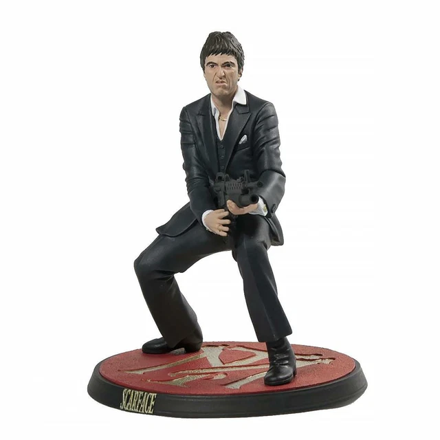SCARFACE TONY MONTANA Machine Gun Figure £35.96 - PicClick UK