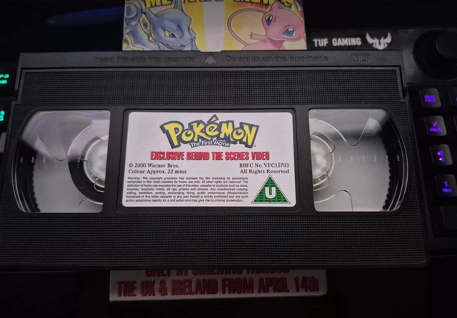 POKEMON: THE FIRST Movie * Exclusive Behind the Scenes Video * VHS ...