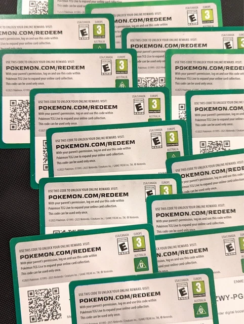 50X POKEMON TCG Live Codes - Ascended Heroes £4.53 - PicClick UK