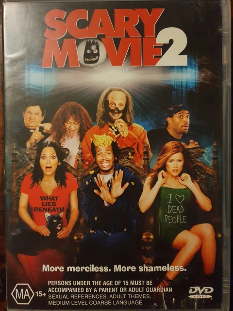 SCARY MOVIE 2 DVD - Shawn Wayans (Region 4, 2002) Free Post $4.95 ...