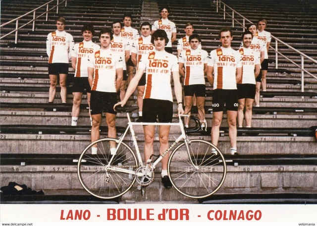 13952 CARTE CYCLISME Team Lano Boule d'Or - Colnago 1979 EUR 1,99 ...