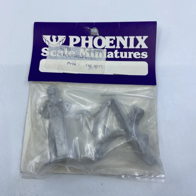 OB PHOENIX SCALE Miniatures Queen Kharina Two Large Hounds A11 New No ...