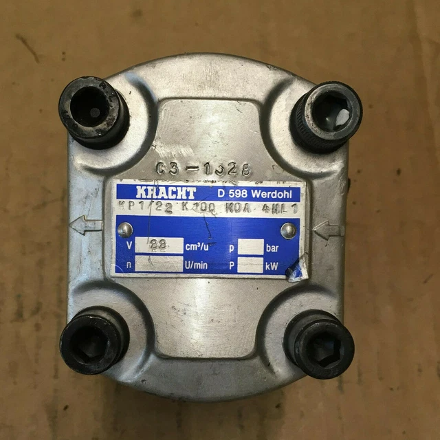 NEU KRACHT HOCHDRUCK Zahnradpumpe KP1/22 K100 M0A 4NL1 22cm^3 Hydraulikpumpe EUR 229,00 ...
