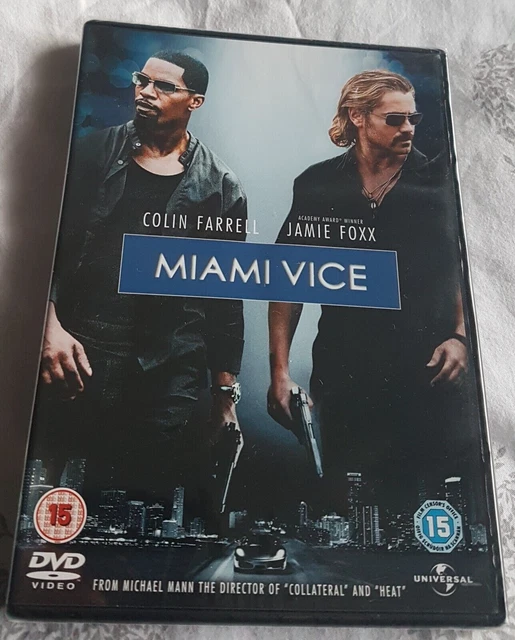 MICHAEL MANN'S MIAMI VICE (DVD) NEW + SEALED - Jamie Foxx + Naomie ...