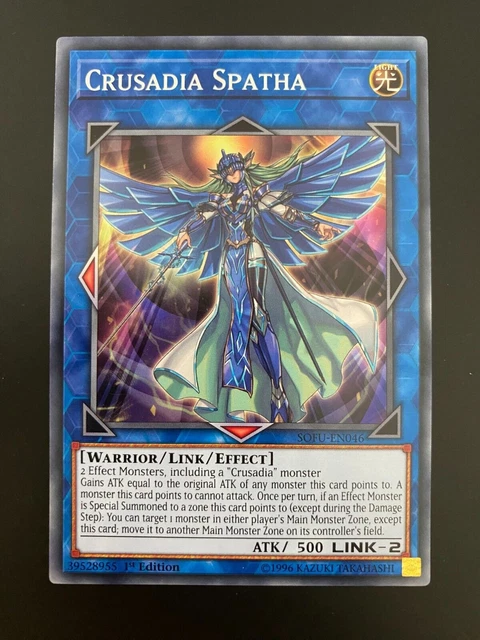 YUGIOH CRUSADIA SPATHA SOFU-EN046 Common 1st Edition NM $1.79 - PicClick CA