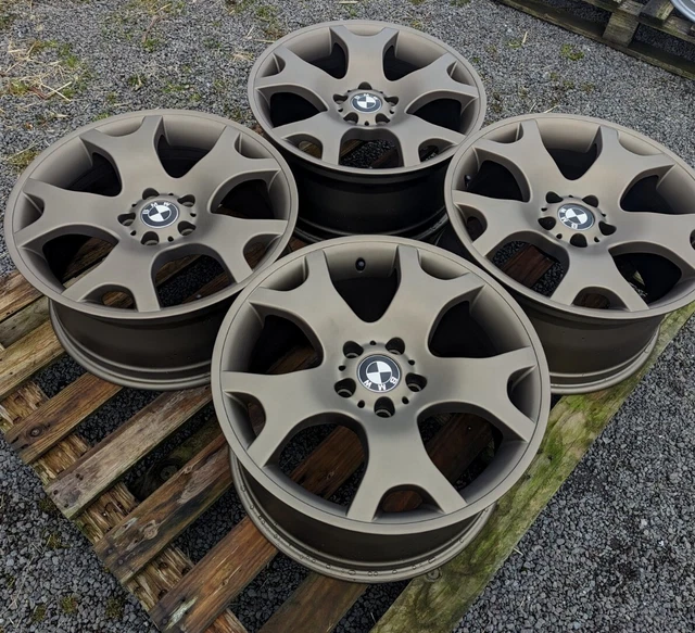 REFURBISHED GENUINE BMW Tiger Claw 19" Staggered Alloy Wheels 5x120 X5 ...