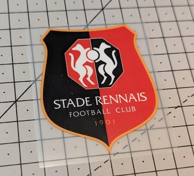 PATCH FLOCAGE LOGO Stade Rennais Personnalisation Maillot / Masque ...