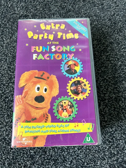 EXTRA PARTY TIME Fun song Factory Double box set VHS Video £29.95 ...