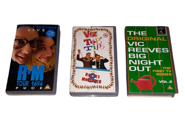 VIC REEVES & Bob Mortimer 90s VHS Comedy Collection Bundle Big Night ...