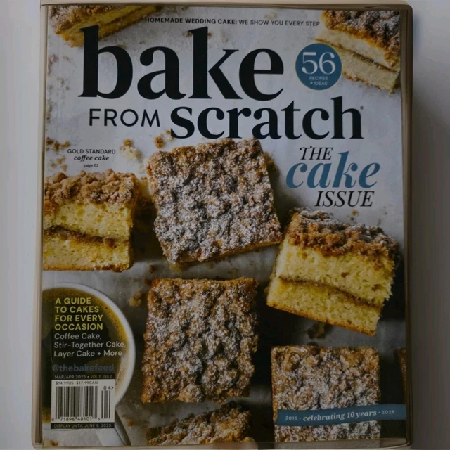 BAKE FROM SCRATCH Magazine The Cake Issue Vol.11 Issue 2 $2.00 - PicClick