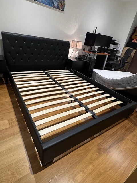KING SIZE BED Frame London 7ft x 5,3ft Only Collection £125.50 ...