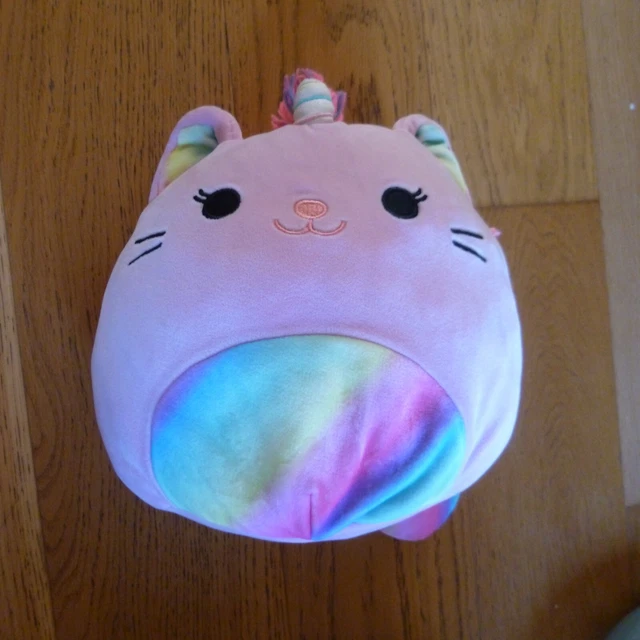 SQUISHMALLOWS SABRINA CATICORN Squish Mallow Cat Unicorn Pink Rainbow ...