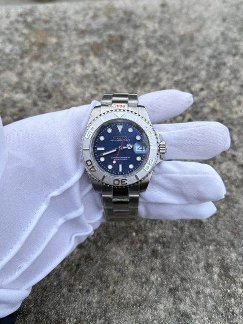 OROLOGIO SEIKO MOD Yacht Master Nh35 Automatico Acciaio 41mm Uomo Watch EUR 179,90 - PicClick IT