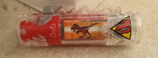 POWER RANGERS DINO Charge Tyrannosaurus Rex T Rex No 1 Red Charger ...