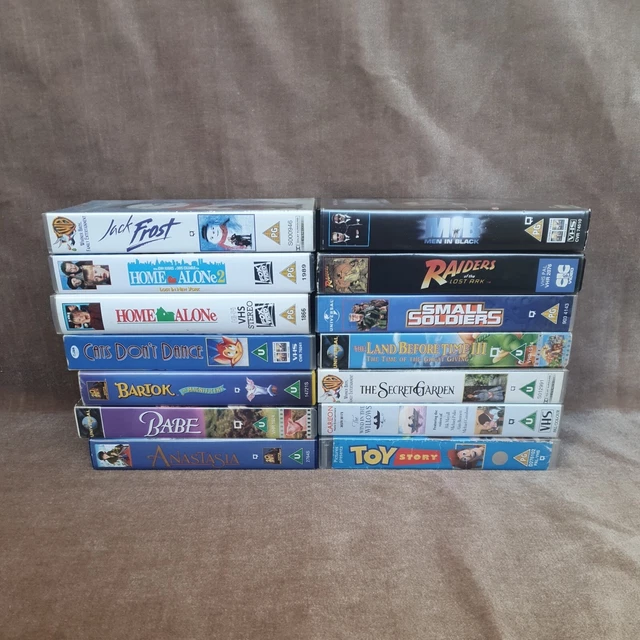 14 X CHILDREN/ Family Films - VHS Video Cassette Tape Bundle - U & PG ...