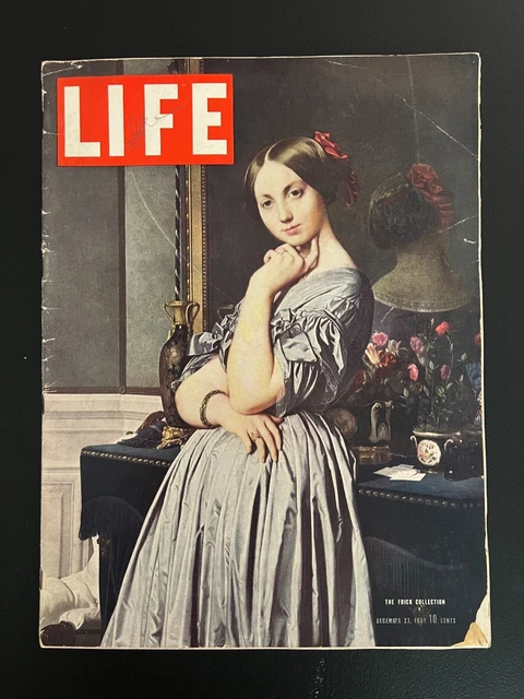 LIFE MAGAZINE DECEMBER 27, 1937 The Frick Collection, Vintage Ads ...