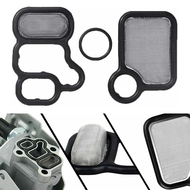 FILTER ASSY PRACTICAL Rubber Spool Valve VVT Solenoid Gasket Cover Set ...