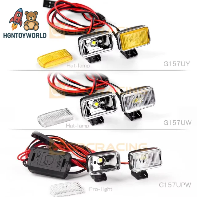 GRC PRO VERSION Spotlight RC Remote Control Model Car with ...