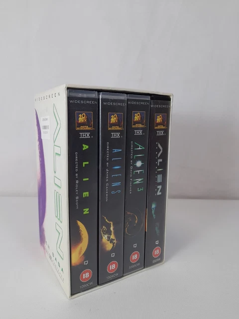 THE ALIEN SAGA (Box Set) (VHS/DM, 1997) E2 £20.00 - PicClick UK