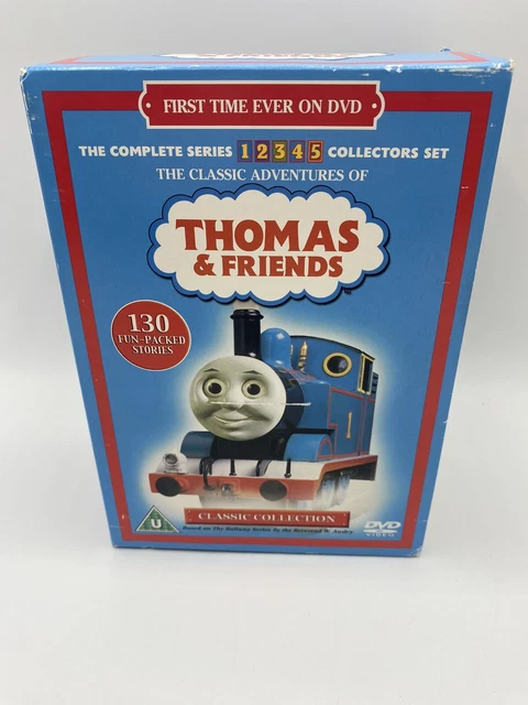 THOMAS AND FRIENDS CLASSIC COLLECTION DVD Box Set Complete Series 1-5 ...