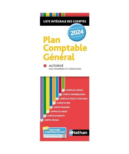 PLAN COMPTABLE GÉNÉRAL 2024/2025, Siegwart, Jean-Luc EUR 6,69 - PicClick FR