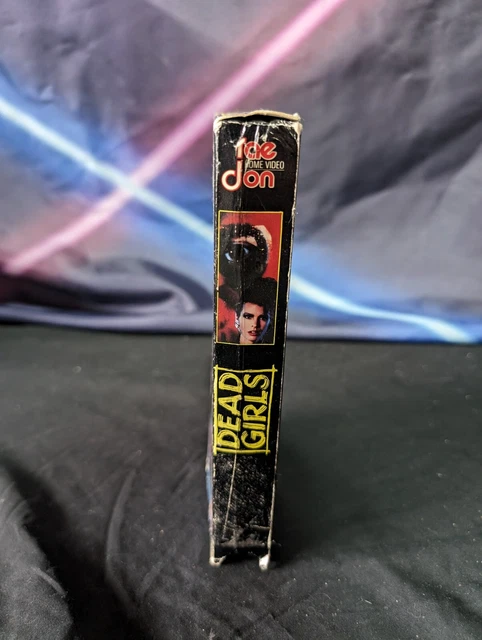 Dead Girls Vhs 1990 90s Horror Rae Don Home Video Rare Htf Tested £95