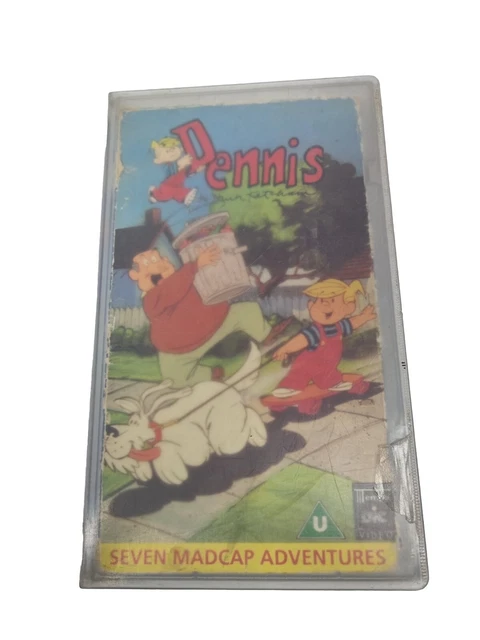 DENNIS: SEVEN MADCAP Adventures Vhs Playbox VHS - Cert. U £5.99 ...