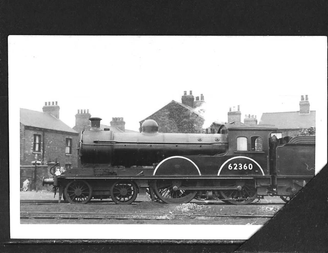 BR EX LNER - D20 4-4-0 62360 @ Hull Botanic Gd - 1952 - Vintage Image ...