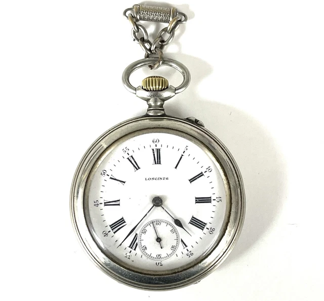 MONTRE DE POCHE LONGINES Axe De Volant Bon 50.7MM EUR 150,00 - PicClick FR