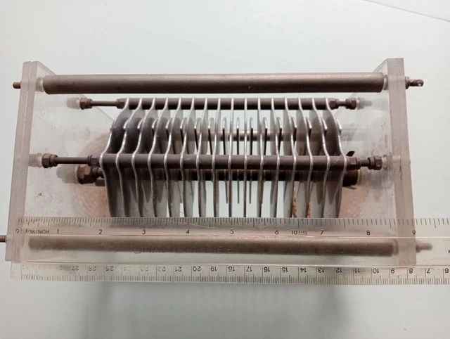 LARGE HIGH POWER variable capacitor for ham radio ATU £27.50 - PicClick UK