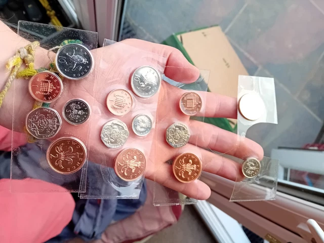 2001 2003 2006 Coin Collection 1p 2p 5p 10p 20p sets Brilliant ...