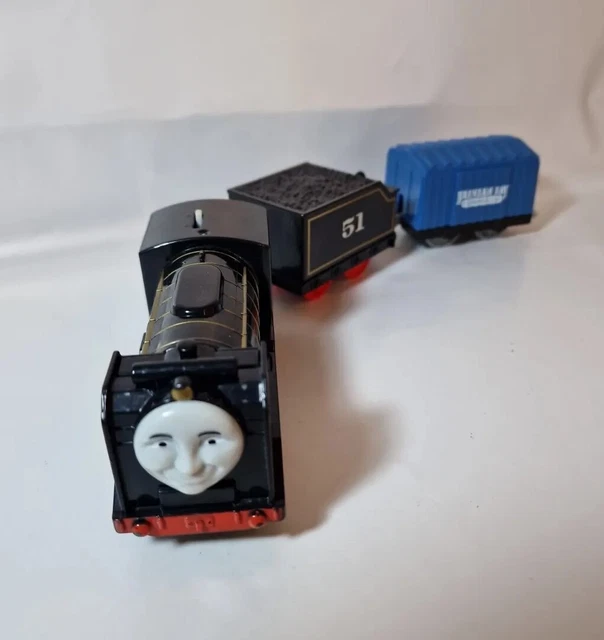MATTEL TRACKMASTER HIRO Thomas & Friends motorisé HIRO, TENDER & CAMION ...