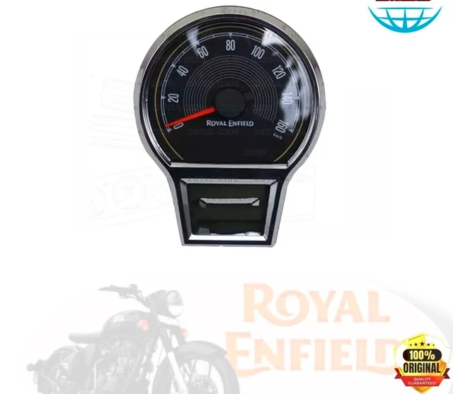 ROYAL ENFIELD INSTRUMENT cluster-kmph-single scale for all new classic ...