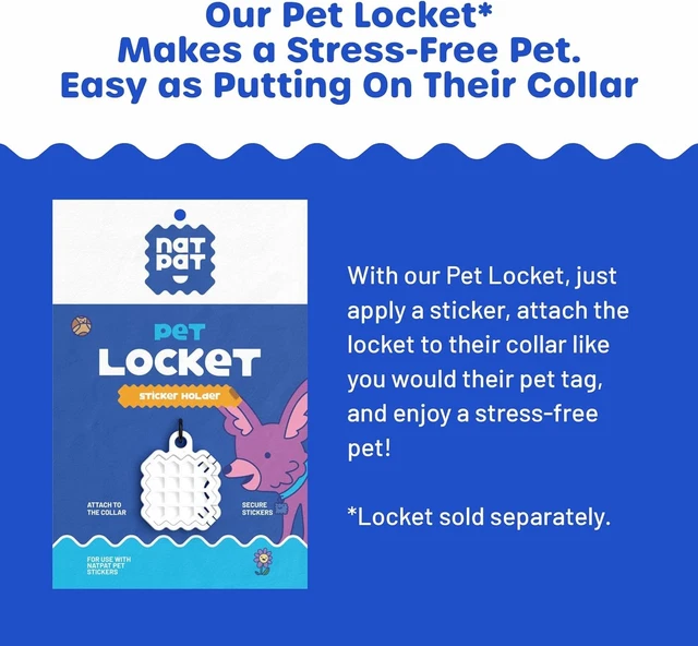 NATPAT PET ZEN Calming Patches for Dogs & Cats – Non-Medicated ...