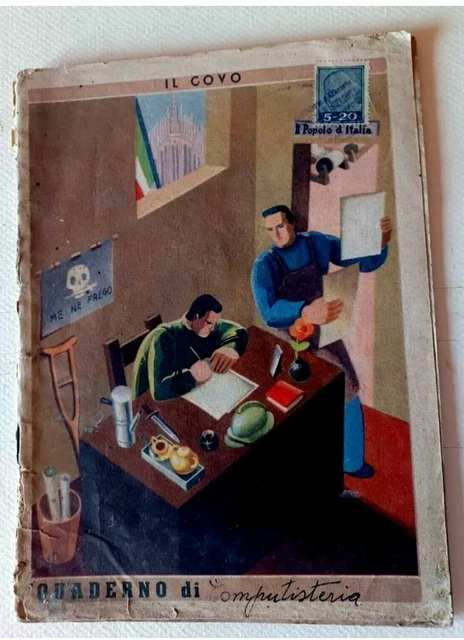 QUADERNO PRIMO FASCISMO Arditi Mussolini Duce Raro Pnf EUR 35,00 ...