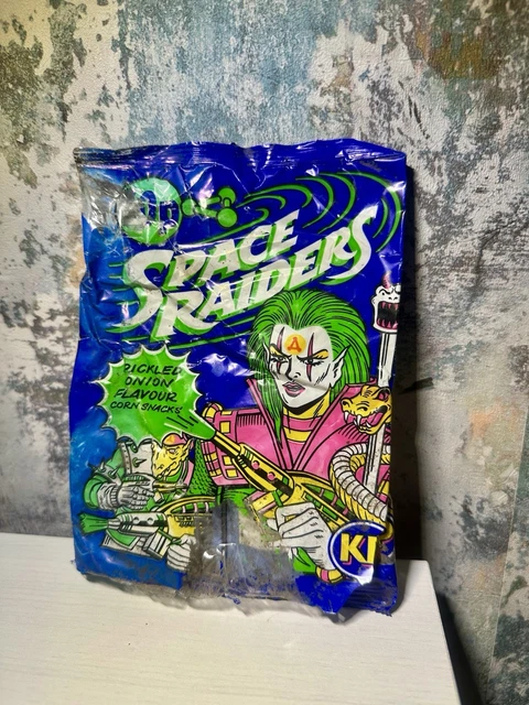 1992 RARE SPACE Raiders Crisp Packet – Vintage Retro Snack Wrapper £6. ...