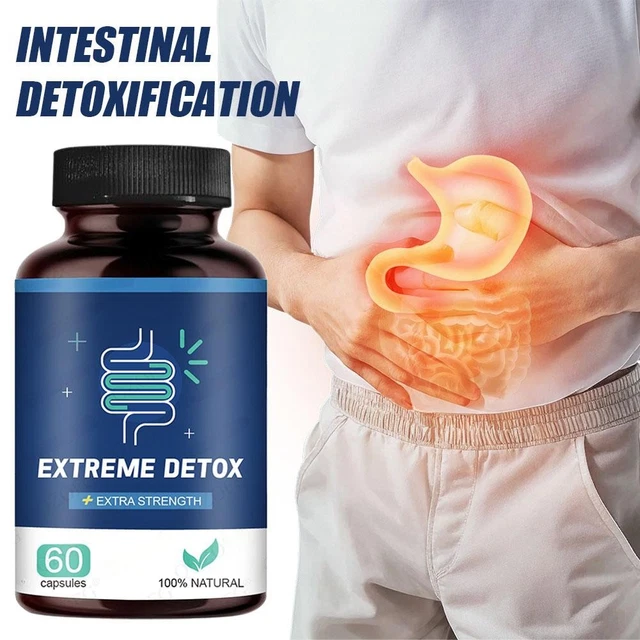 INTESTINAL DETOX SUPPORT 60pcs - ﻿ Boost ENERGY DIGESTIVE HEALTH BOWEL ...