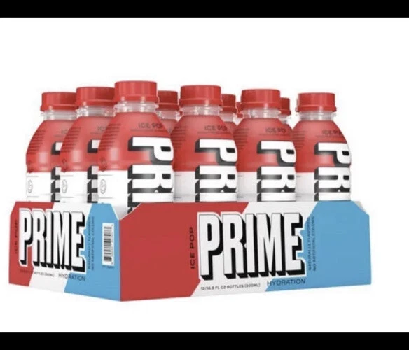 X12 FULL CASE - Prime Hydration Energy Drink by Logan Paul & KSI - ICE ...