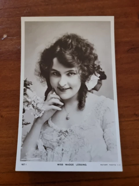 POSTCARD. ACTOR ACTRESS. Madge Lessing. Vintage. c1910's EUR 4,83 - PicClick FR