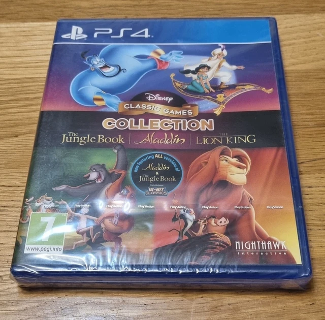 DISNEY CLASSIC GAMES Collection Aladdin Lion King and the Jungle Book ...