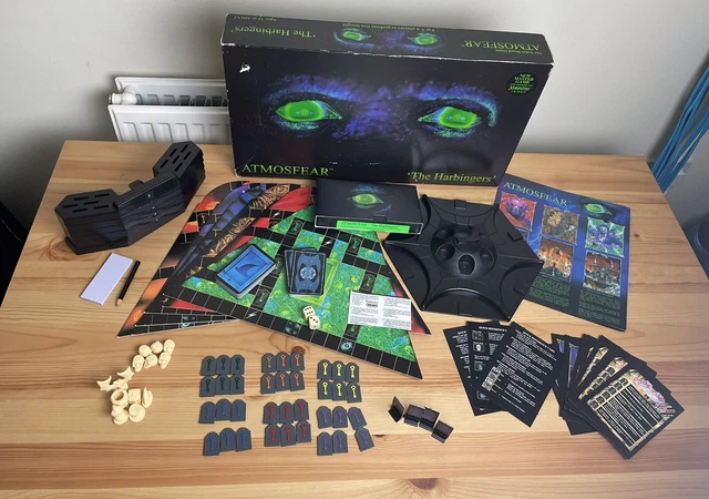 ATMOSFEAR THE HARBINGERS VHS Video Board Game Horror Game Spears Games ...