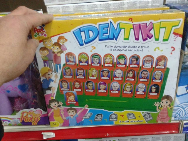 DEVINE QUI ET Identikit Set Jeu de Qualité Jouet a35 Noël EUR 9,90 ...
