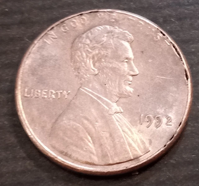 1992 D PENNY Error Rare RDA DDO frappé sur 1992 centime EUR 44,02 ...