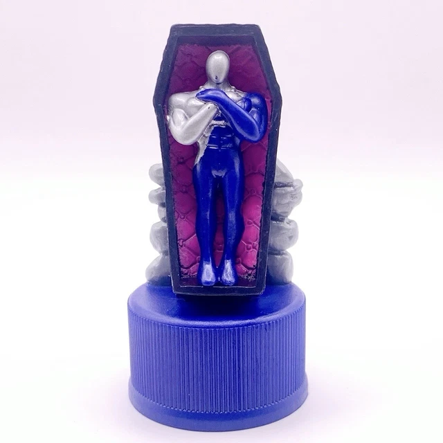 PEPSIMAN #4 COFFIN Vintage Bottle Cap Pepsi Cola Mascot Mini Figure ...