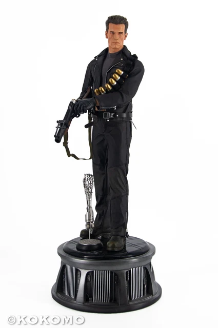 SIDESHOW TERMINATOR 2 T-800 Premium Format Figure EXCLUSIVE Edition ...