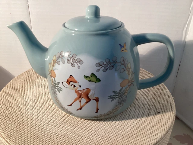 DISNEY LARGE BAMBI Ceramic Teapot.used On Display Only £5.00 - PicClick UK